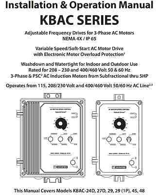KB Electronics KBAC-45 AC Motor Control, 9530